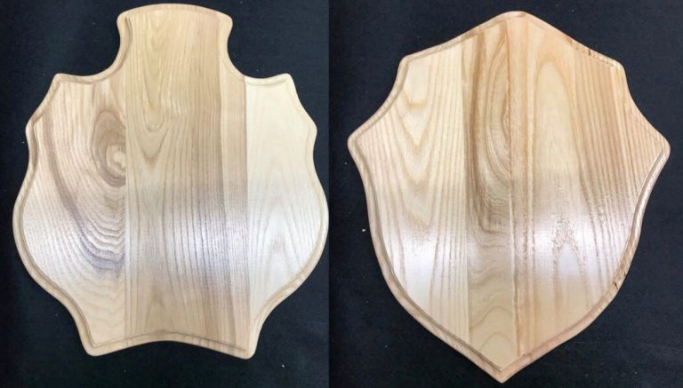 Plaque murale pour tête et panache - Taxidermie de l'estrie